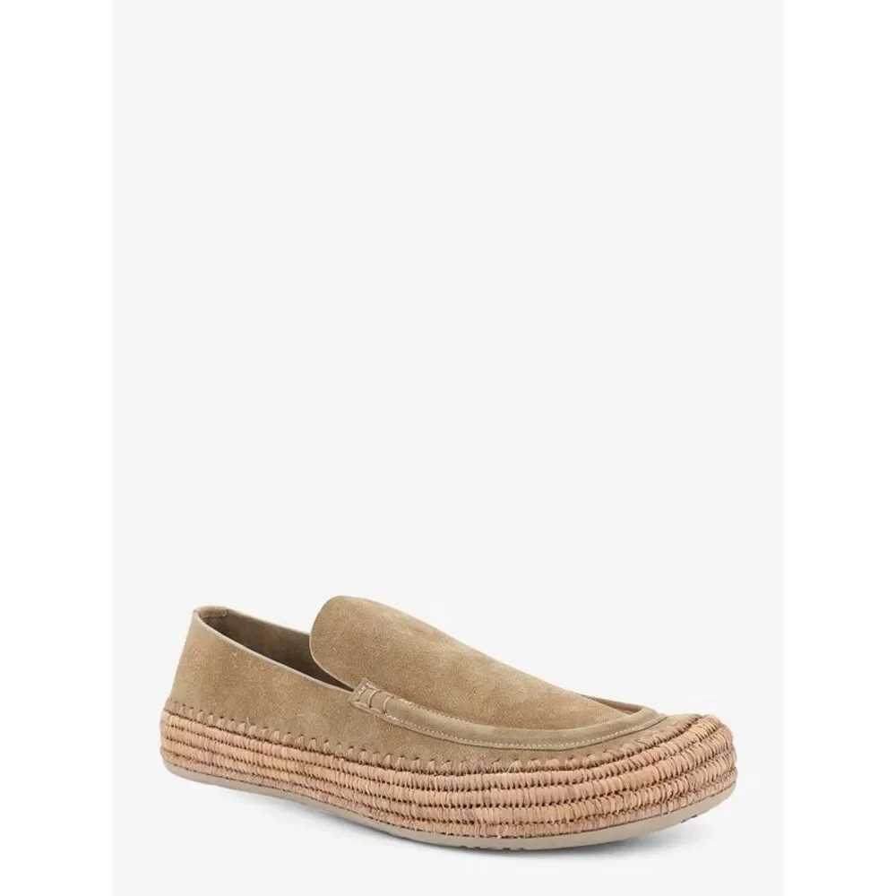 Loewe | Shoes | Loewe Men Rio Suede And Raffia Loafers | Poshmark